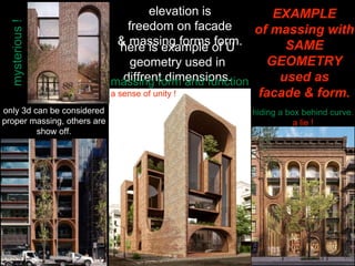 Massing of building by NAYANDEEP | PPTX