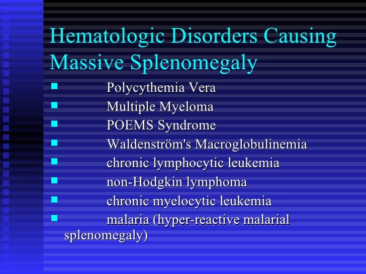 Causes of Splenomegaly By Dr Bashir Ahmed Dar Chinkipora Sopore Kashm…
