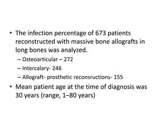 Massive bone allografts | PPTX