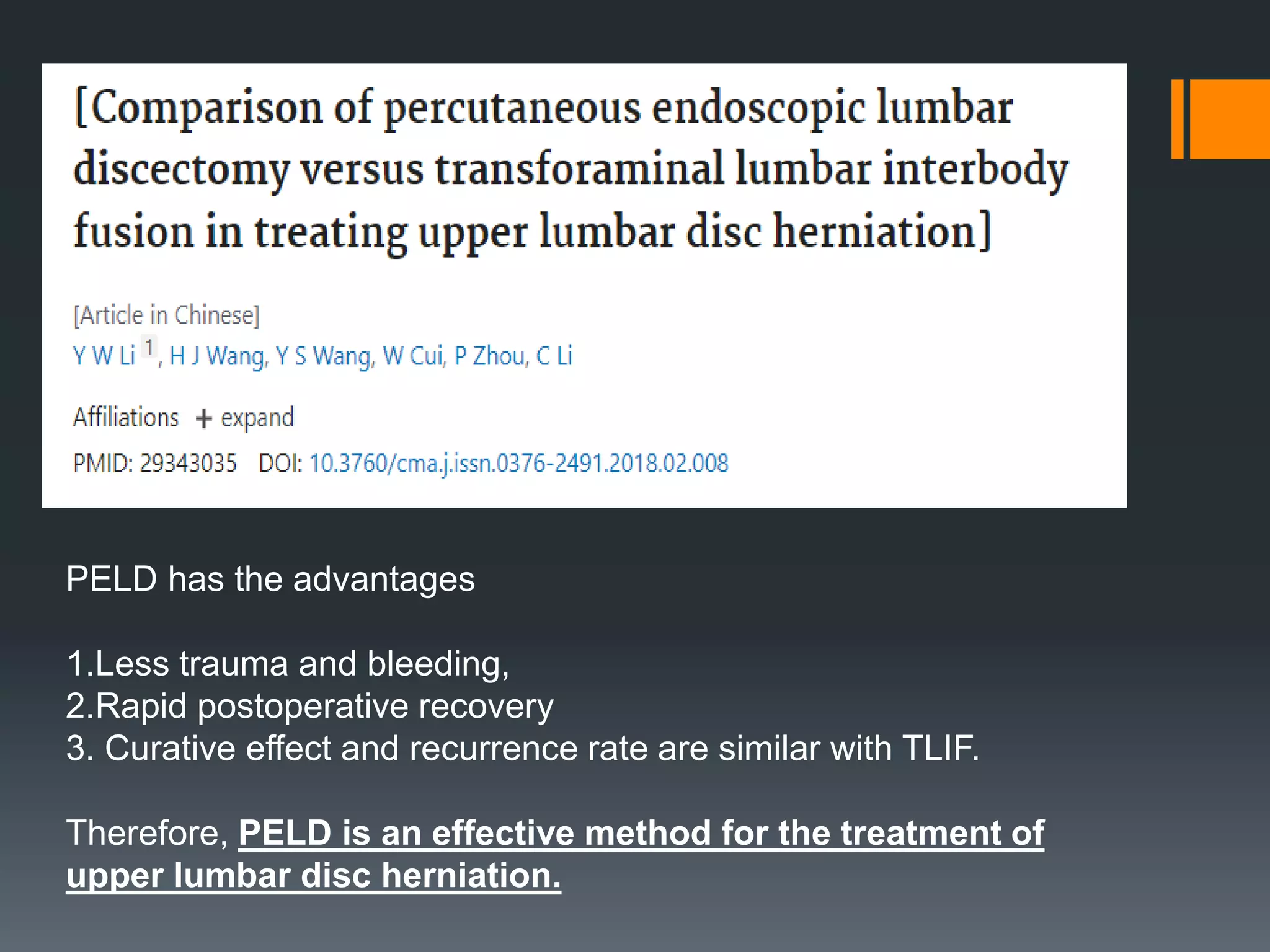 Massive disc herniation – Discectomy Vs Fusion.pptx