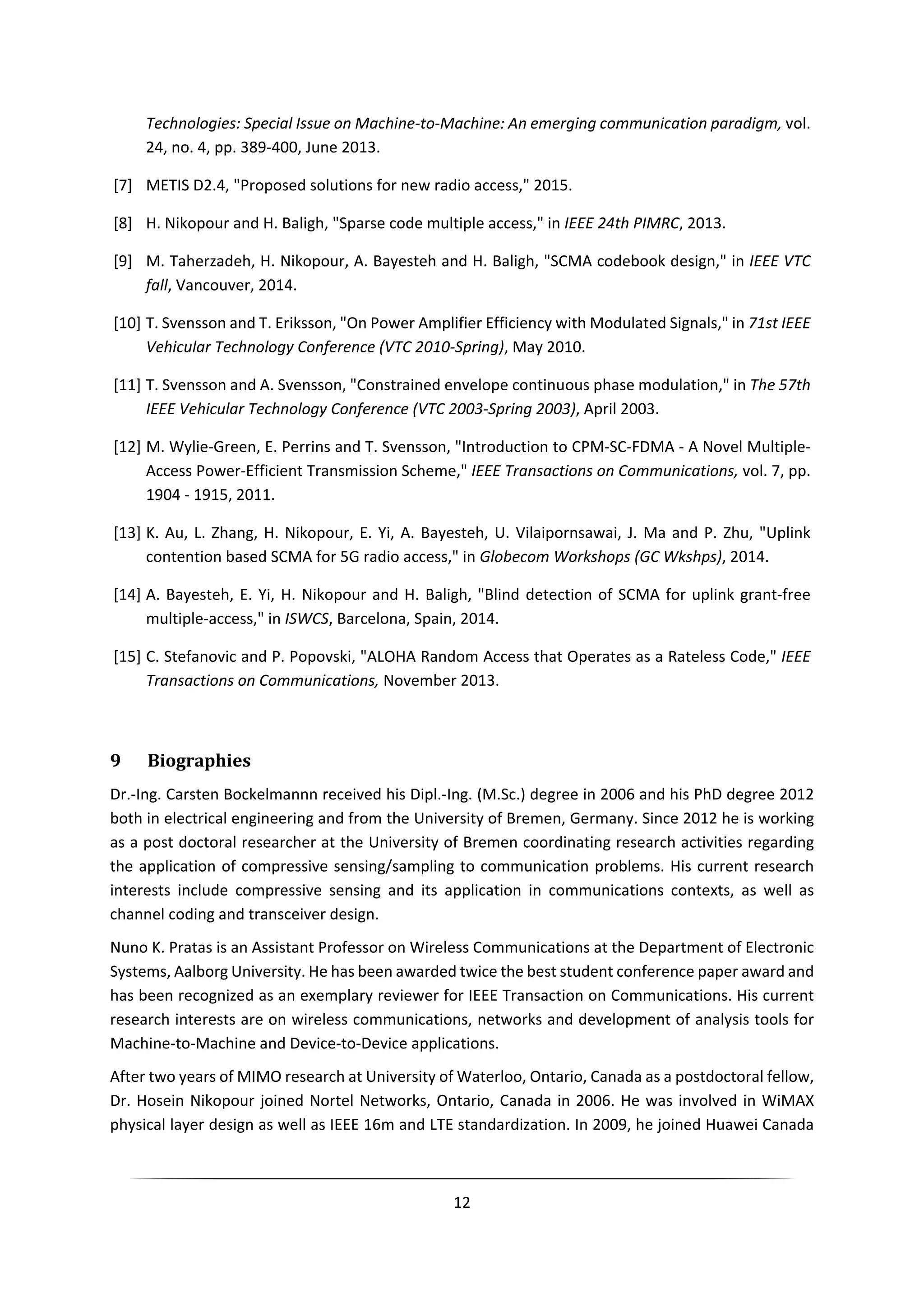 Massive Machine Type Communications In 5g Physical Pdf