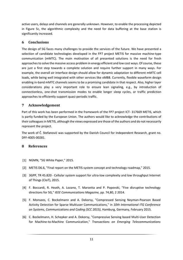 Massive Machine‐type Communications In 5g Pdf
