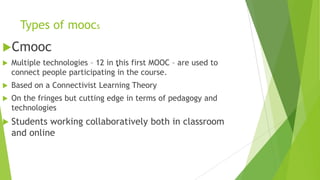 Massive open online courses | PPTX