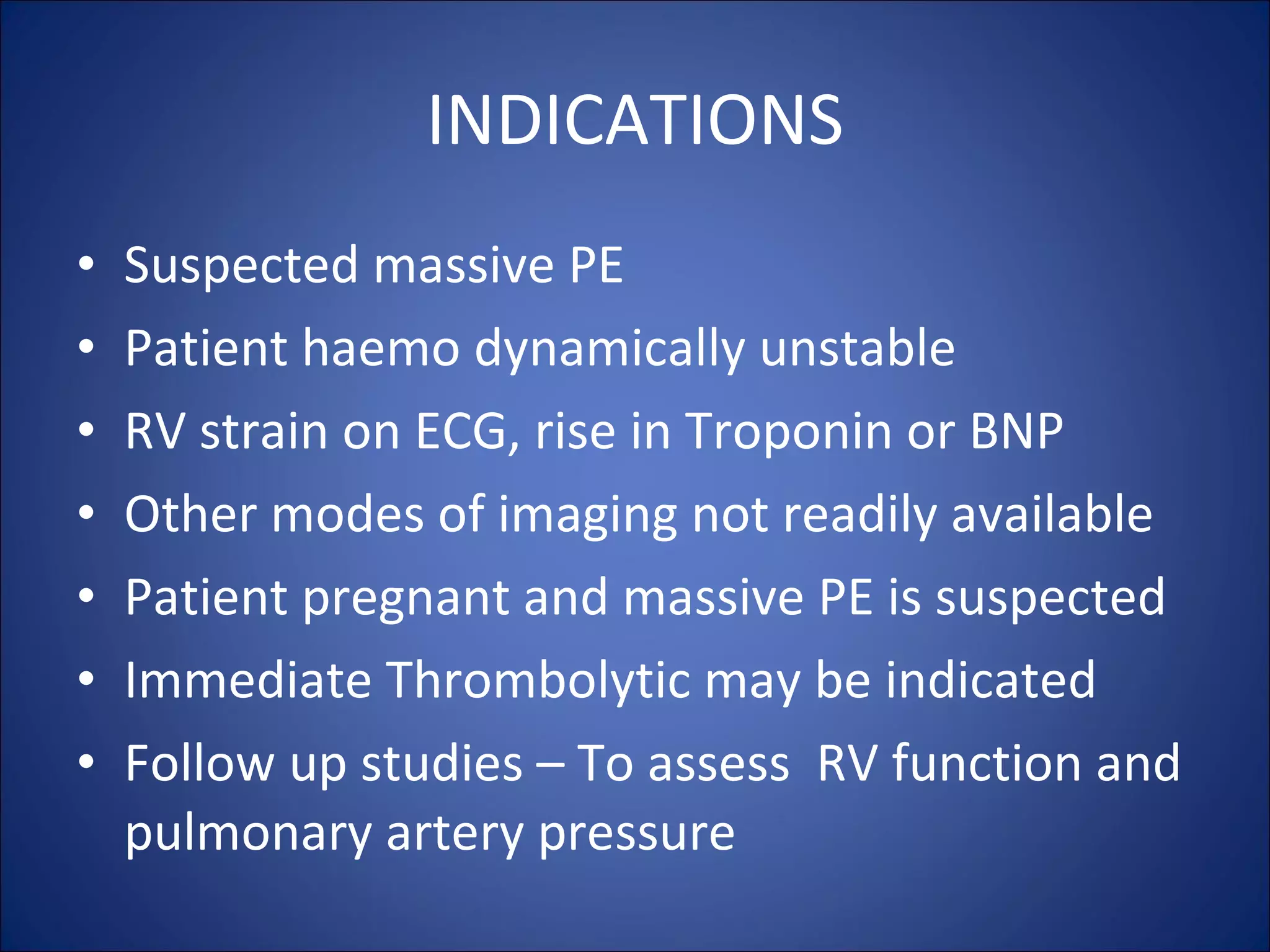 Massive pulmonary embolism case presentation | PPT