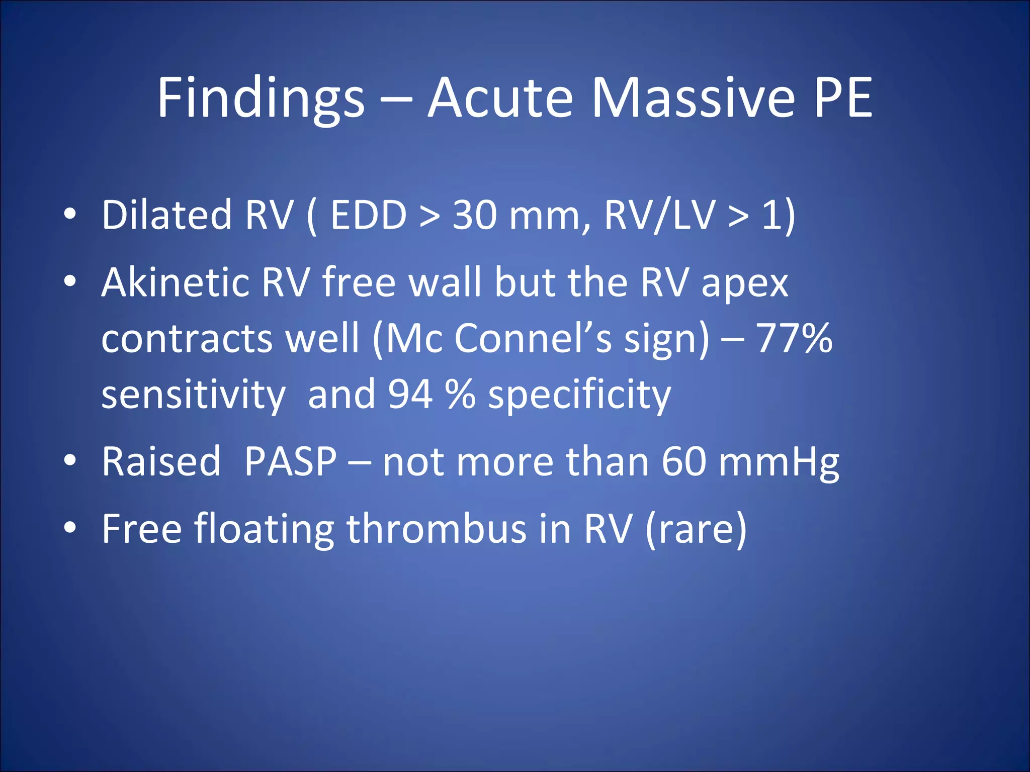 Massive pulmonary embolism case presentation | PPT