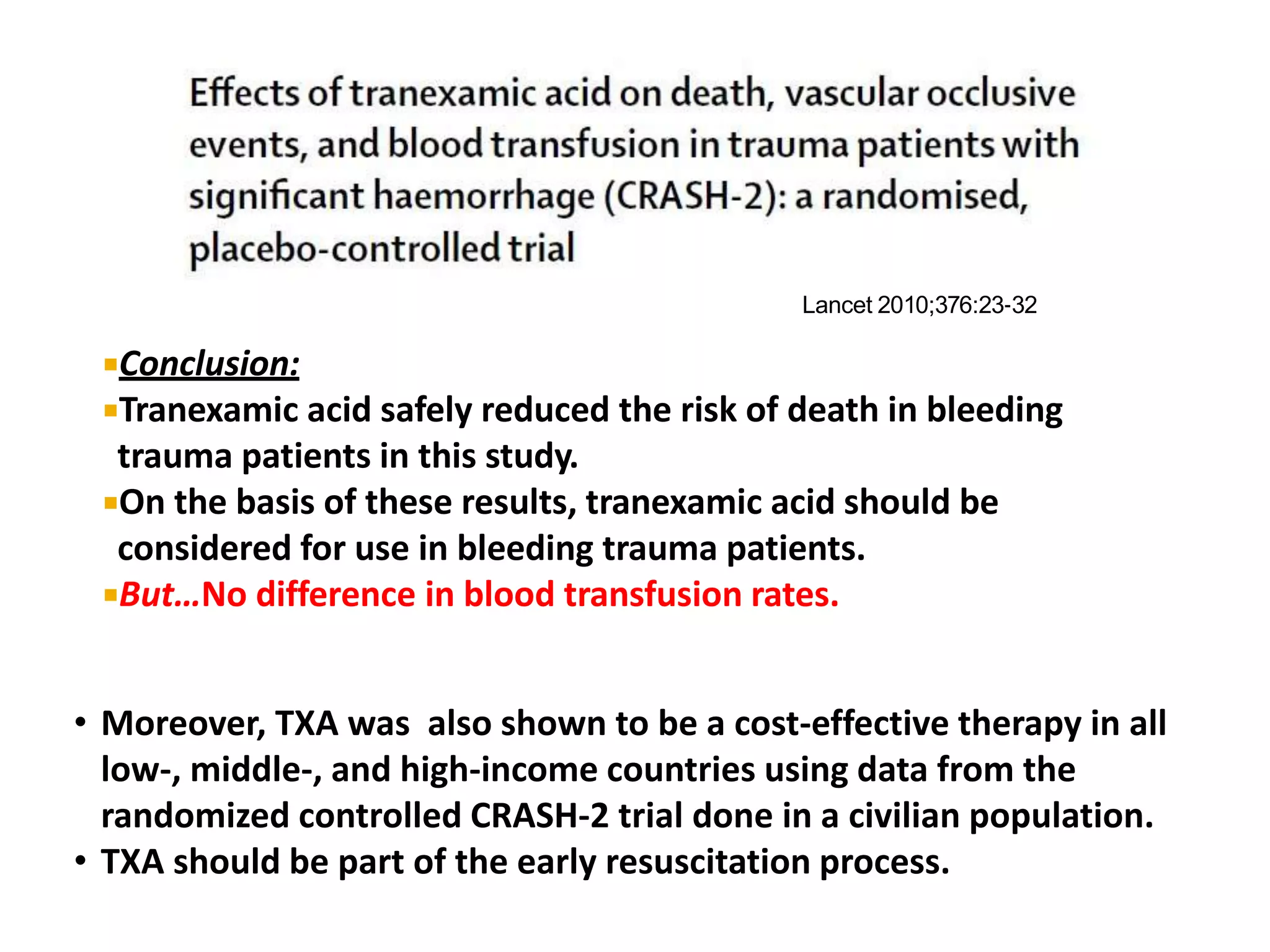 Massive transfusion protocol | PPTX | Blood Disorders | Diseases and ...