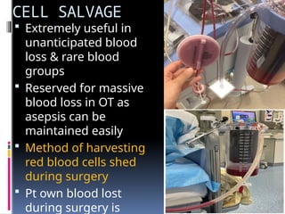 MASSIVE TRANSFUSION PROTOCOL.pptx blood transfusion | PPTX
