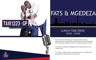 Massiv Metro - The Future of Radio in Africa | PPTX