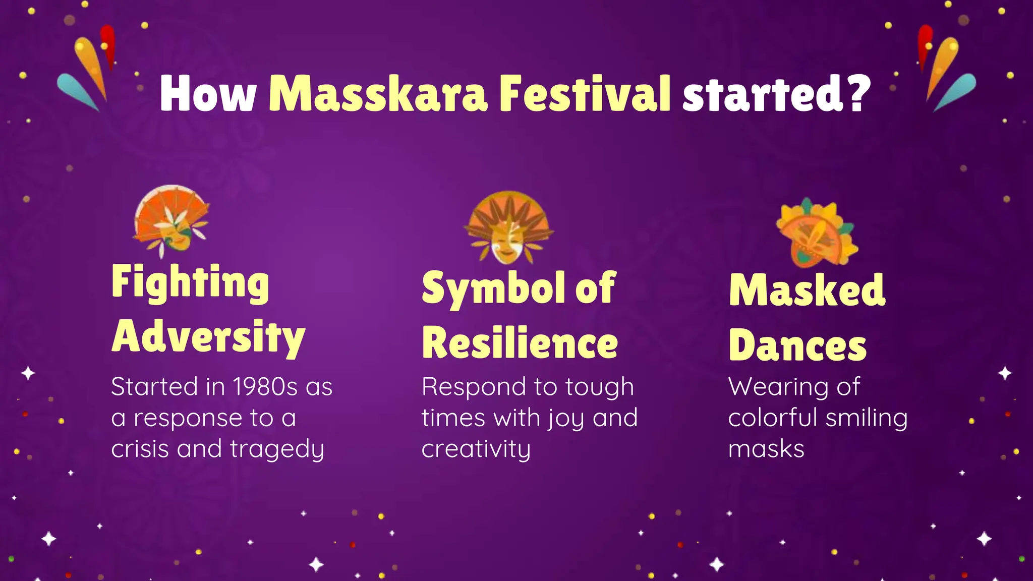 Unmasking the Masskara Festival in the Philippines | PPTX