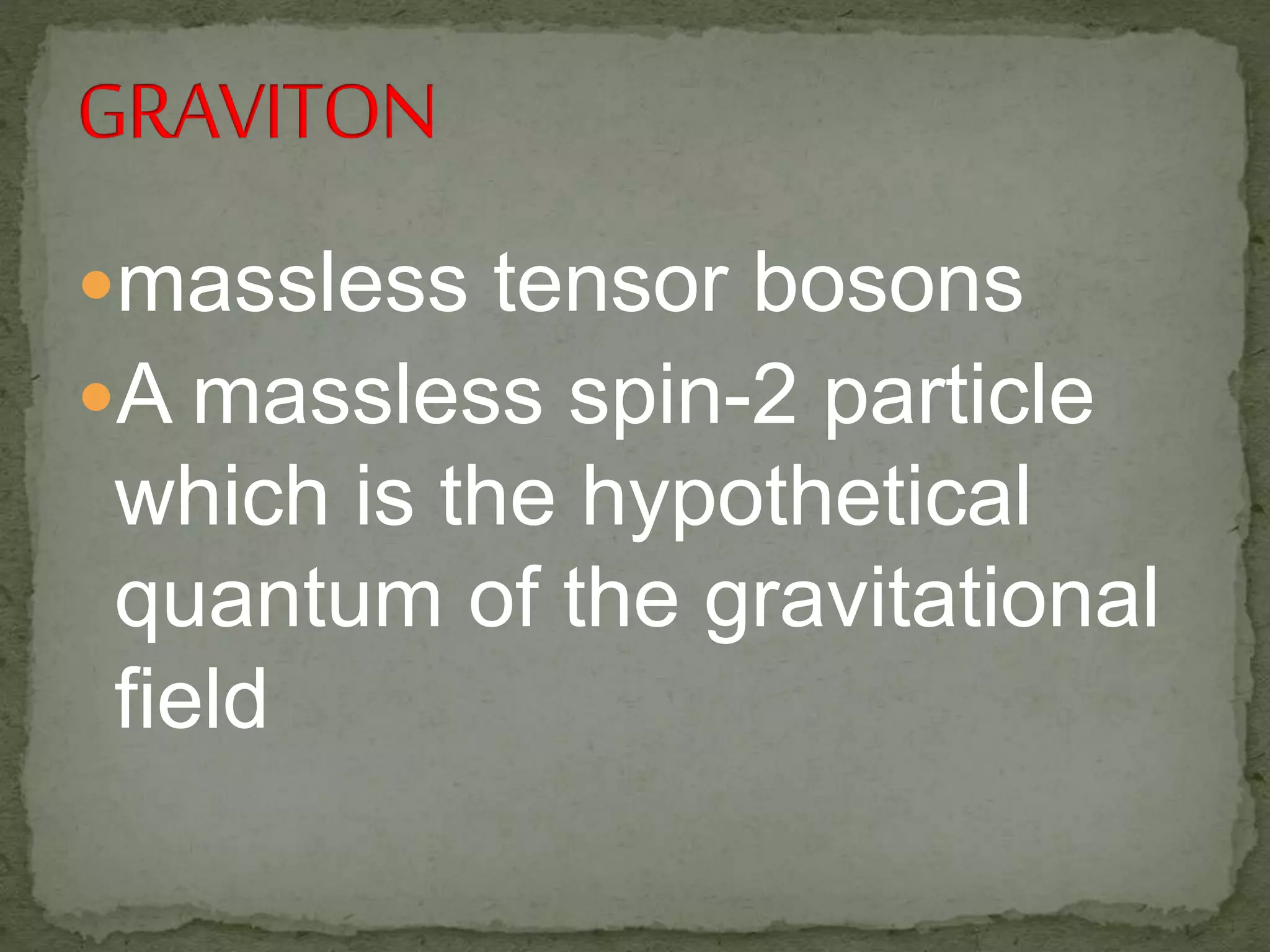 Massless particles | PPT