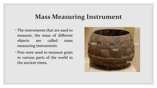 Mass Measuring Instruments in chapter.pptx