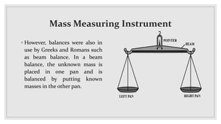 Mass Measuring Instruments in chapter.pptx