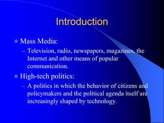 Mass media | PPTX