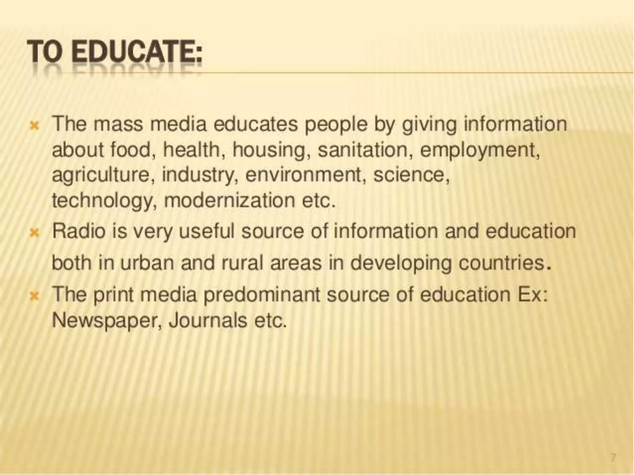 Mass media and Effects | PPTX