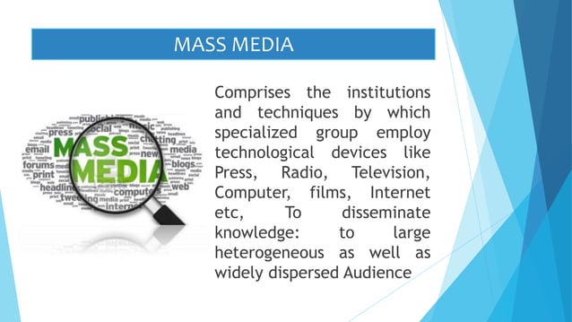 Mass media | PPT
