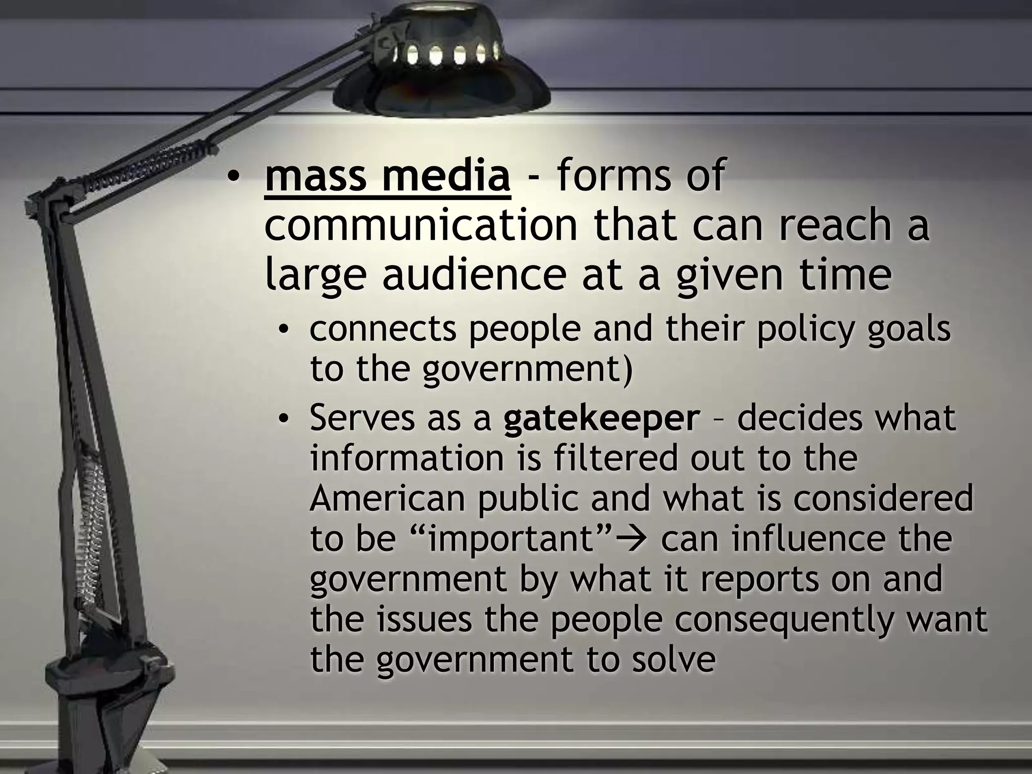 Mass Media | PPT
