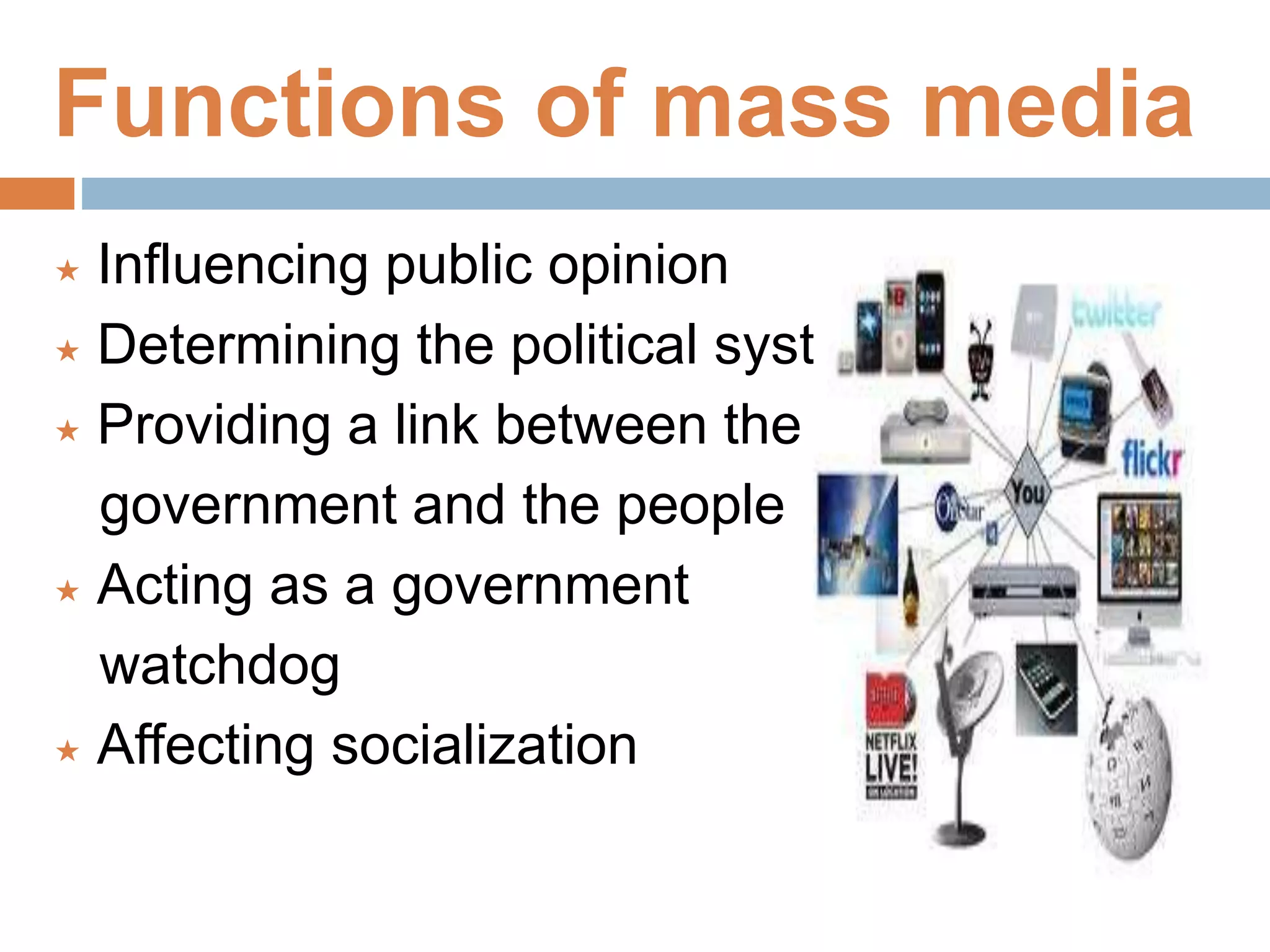 Mass media | PPTX