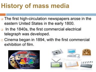 Mass media | PPTX