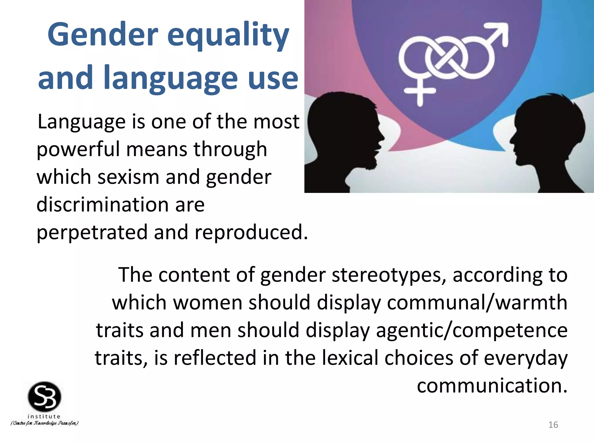 Mass media and gender | PPT