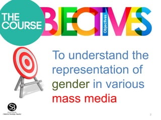 Mass media and gender | PPT