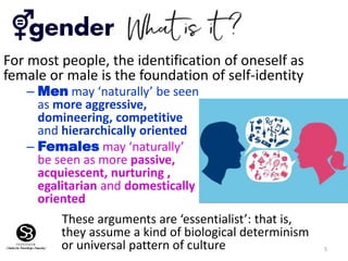 Mass media and gender | PPT