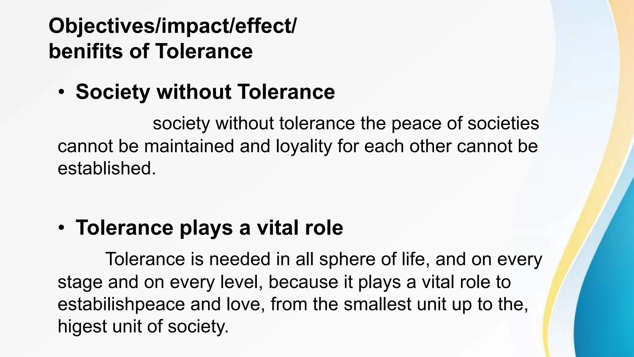 Defining Tolerance with examples and objectives | PPTX