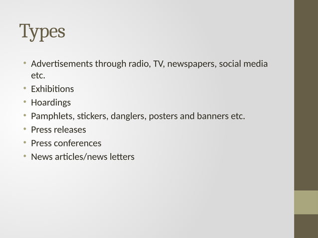 Mass Media Communication in Business Communication | PPT