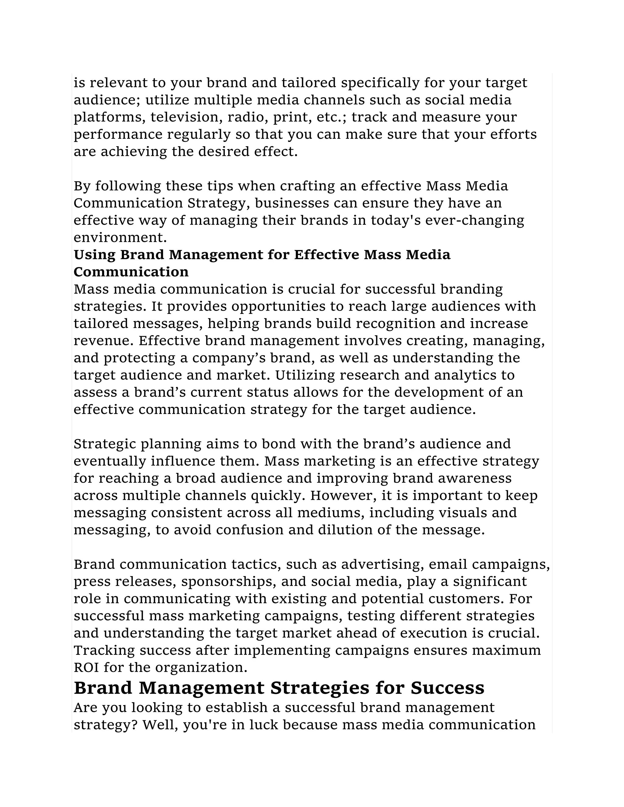 Mass Media Communication and Brand Management[1].pdf