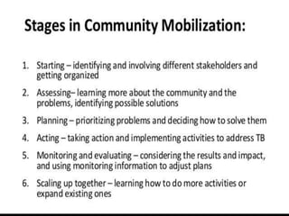 Mass media & community mobilization doaa | PPT