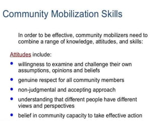 Mass media & community mobilization doaa | PPT