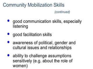 Mass media & community mobilization doaa | PPT