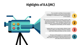 Why BAJMC in Trinity Dwarka | PPTX