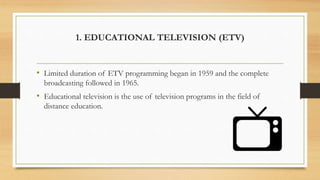 Mass media in education | PPTX