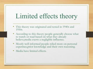 Mass media in shaping society | PPT