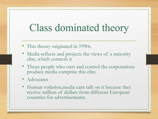 Mass media in shaping society | PPTX