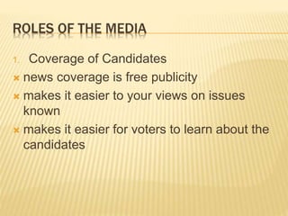 Mass Media & Interest Groups (11.2&3) | PPT