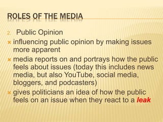 Mass Media & Interest Groups (11.2&3) | PPT