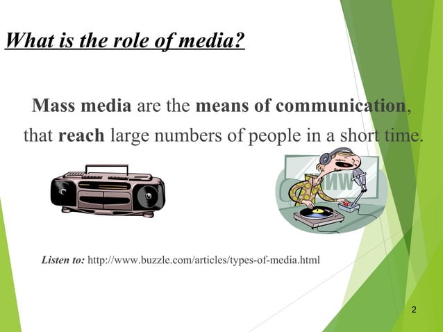 Mass Media and Internet | PPT
