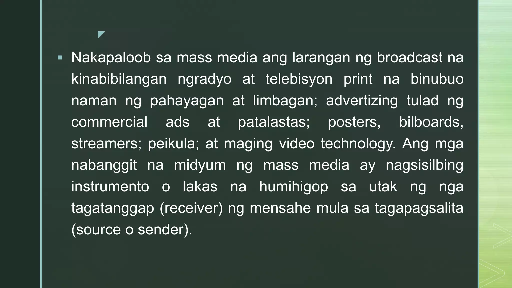 MASS MEDIA, KATOTOHANAN,OPINYON,HINUHA.pptx