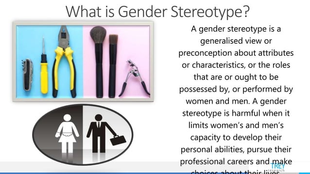 Mass media portrays idealized gender stereotypes | PPT