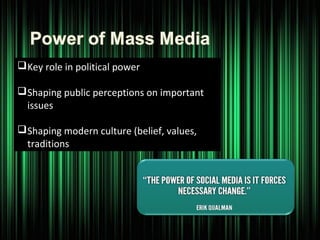 Mass media ppt | PPT