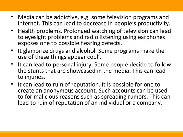 Mass media ppt | PPT