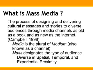 Mass media ppt | PPT