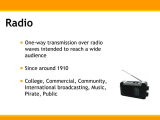 Mass media ppt | PPT