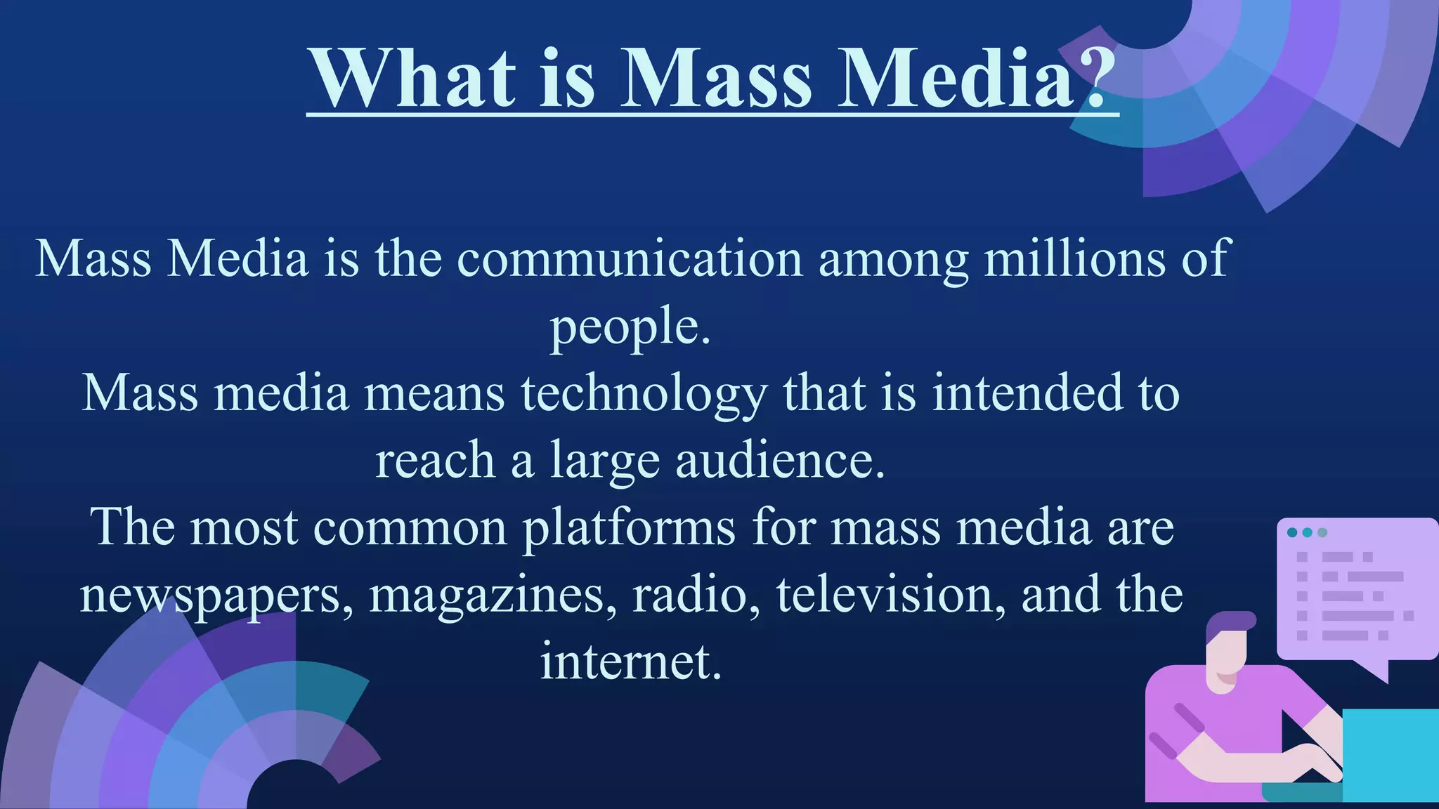Mass media presentation | PPT