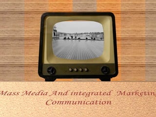 Mass media: TELEVISION | PPT