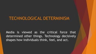 Mass media theories | PPTX