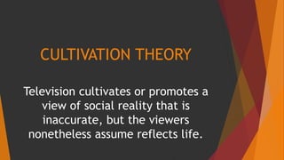 Mass media theories | PPTX