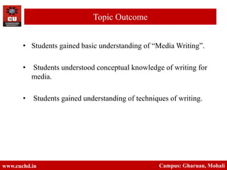 Mass Media Writing | PPTX | Public Radio | Talk Radio