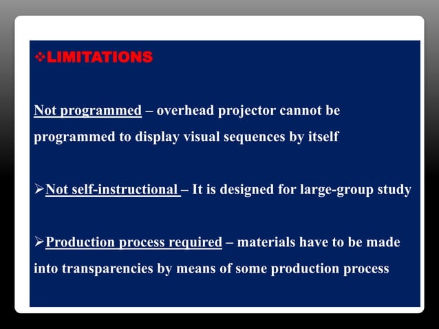 MASS METHOD & PROJECTED VISUAL AIDS | PPT